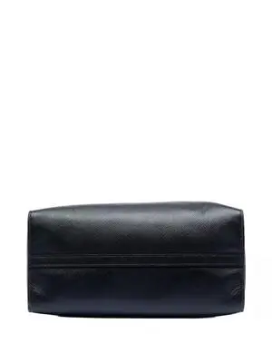 Prada Saffiano Cuir Monochrome Satchel - Black
