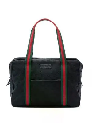 Gucci Gg Canvas Web Business Bag