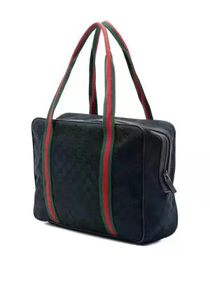 Gucci Gg Canvas Web Business Bag