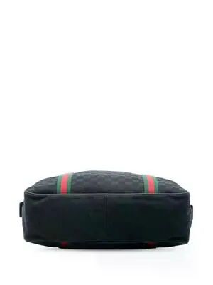 Gucci Gg Canvas Web Business Bag