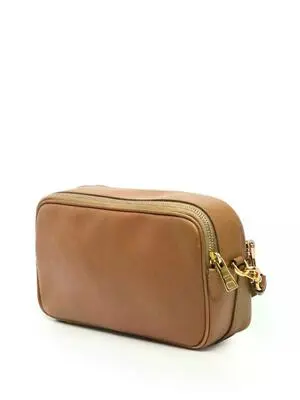 Prada Mini Saffiano Double Zip Crossbody Bag