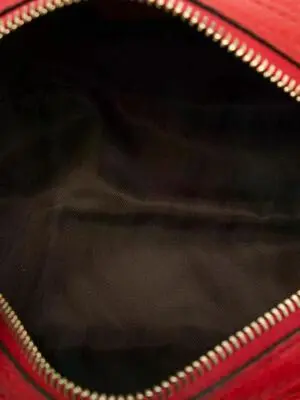 Gucci Leather Soho Cosmetic Pouch - Red