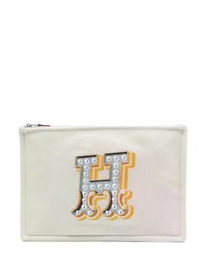 Hermes Silver Tone Clutches