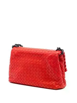 Bottega Veneta Small Nappa Intrecciato Olimpia Shoulder Bag