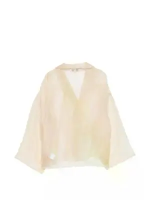 Antonelli Firenze Collared Jacket - Neutrals