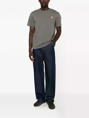 Moncler Logo-patch T-shirt - Grey