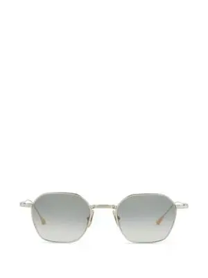 LUNETTERIE GÉNÉRALE Hexagonal Sunglasses - Silver
