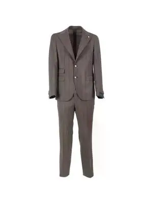 BRANDO Single-breasted Striped Suit