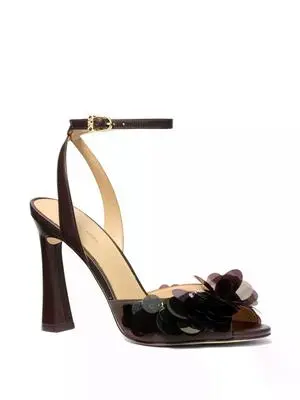 Michael Kors Sequin Embellished Sandals - Brown