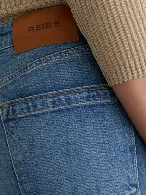 REISS Slim Straight-leg Jeans - Mid Blue