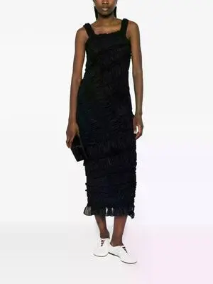Magda Butrym Ruffled Midi Dress
