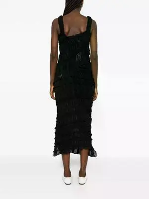 Magda Butrym Ruffled Midi Dress