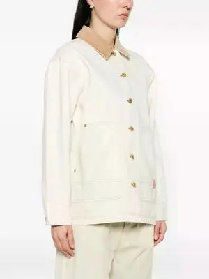 Filson Contrast-collar Patch-pocket Jacket - Neutrals