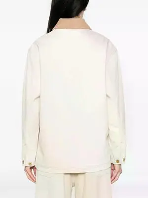Filson Contrast-collar Patch-pocket Jacket - Neutrals