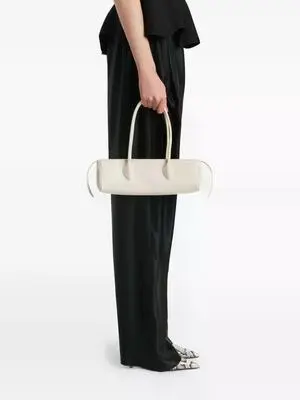 Khaite Leather Shoulder Bag - Neutrals