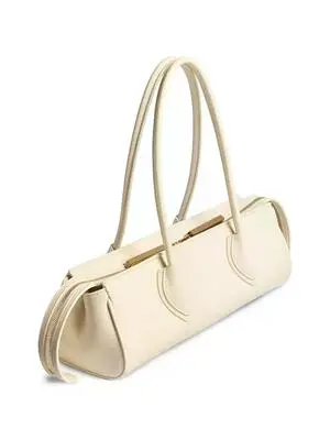 Khaite Leather Shoulder Bag - Neutrals