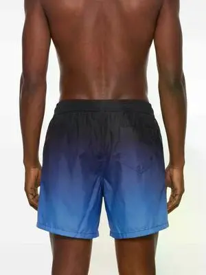 Moschino Palm-tree-print Swim Shorts