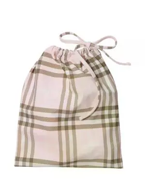 Burberry Check Print Halterneck Bikini Top - Pink