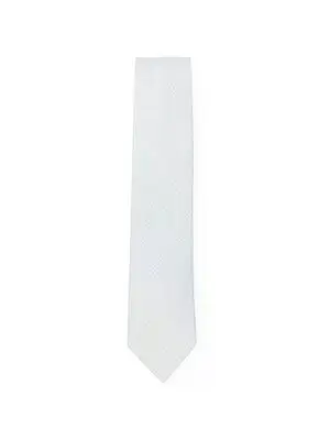 ERRICO FORMICOLA Patterned Neck Tie Green