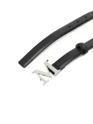 Max Mara Leather Belt - Black