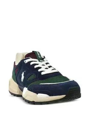 Ralph Lauren Jogger Madison Ave Colorblock Sneakers - Blue