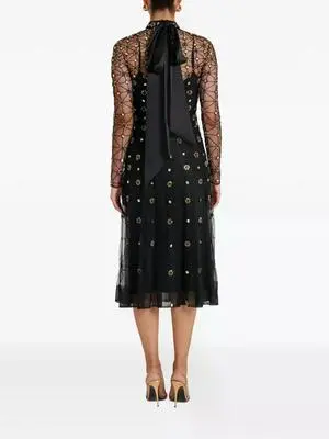TEMPERLEY LONDON Crossbone Lattice Gown