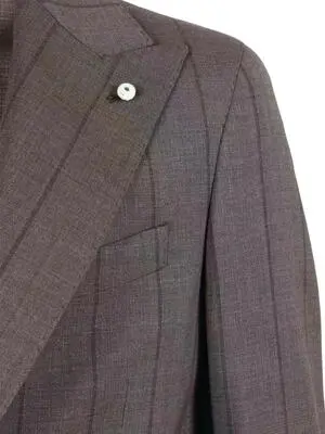 BRANDO Single-breasted Striped Suit