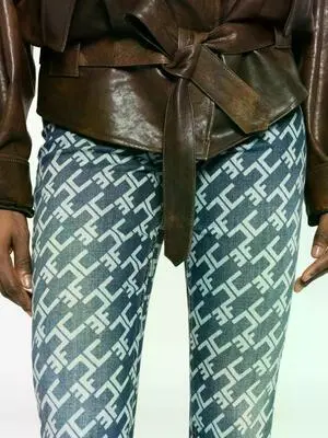 Elisabetta Franchi Logo-print Jeans