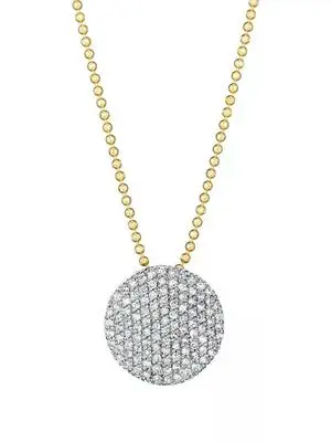 Phillips House 14k White Diamond Necklace - Gold