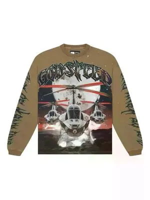 GODSPEED Graphic Long-sleeve Sweatshirt - Green
