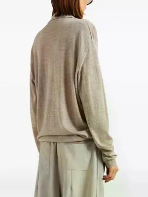 THE FRANKIE SHOP Button Knitted Top