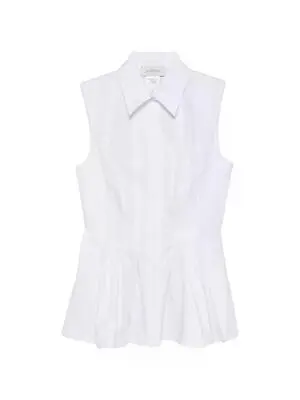 Sportmax Pleated Sleeveless Blouse