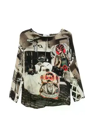 The Artistylist Printed Blouse
