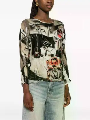 The Artistylist Printed Blouse