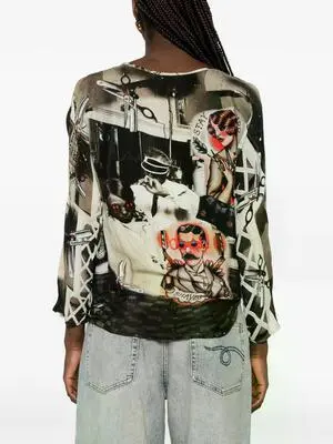 The Artistylist Printed Blouse