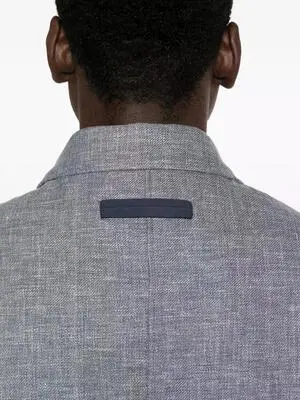 Zegna Chest-pocket Shirt - Blue