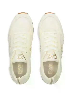 EA7 Logo Sneakers - Neutrals
