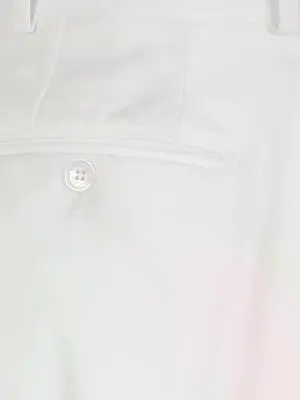 Elie Saab Gabardine Pleated Trousers
