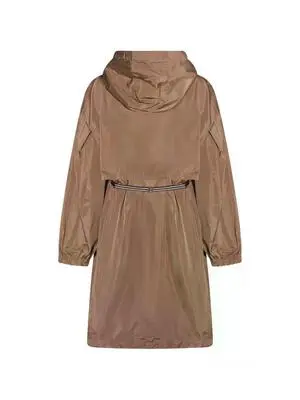 Max Mara Hooded Belted Coat