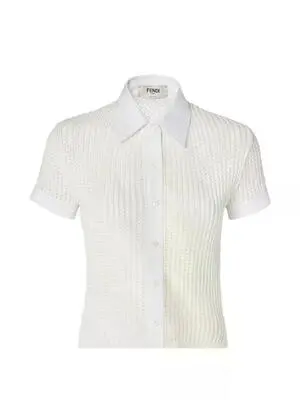 Fendi Short-sleeve Shirt - White