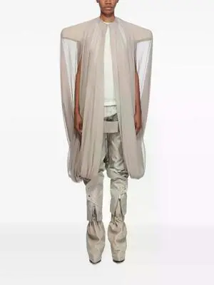 Rick Owens Draped Mini Dress - Grey