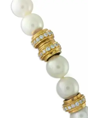 LB EXCLUSIVE 18k Yellow Diamond And Sapphire Necklace