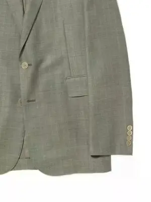 Auralee Striped Wool Blazer