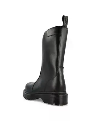 Dr. Martens Rejena Lug-sole Zipped Boots - Black