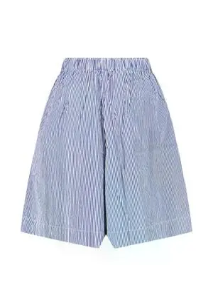 DANIELA GREGIS Striped Elasticated Shorts