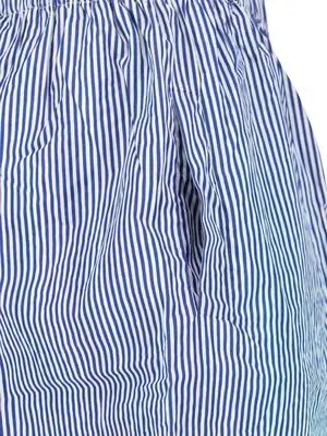 DANIELA GREGIS Striped Elasticated Shorts