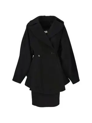 Alaïa Wool Coat And Skirt Set