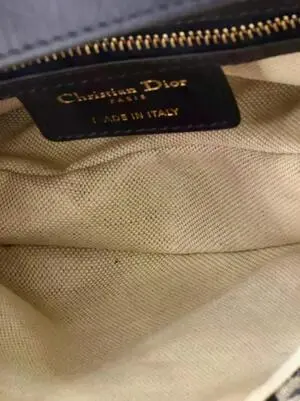 Dior Saddle Handbag Oblique Canvas Medium Shoulder Bag - Blue