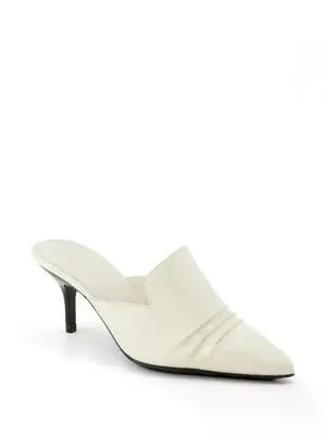 IRO PARIS Pleated Point-toe Mules