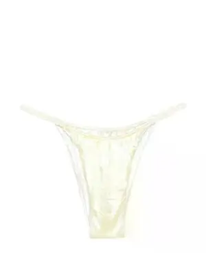 ISA BOULDER Twist Strap Bikini Bottom - Neutrals